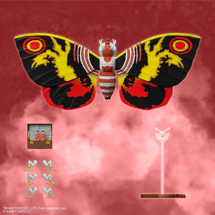 Godzilla vs. Mothra (1992) ULTIMATES! Mothra Action Figure – Needless ...