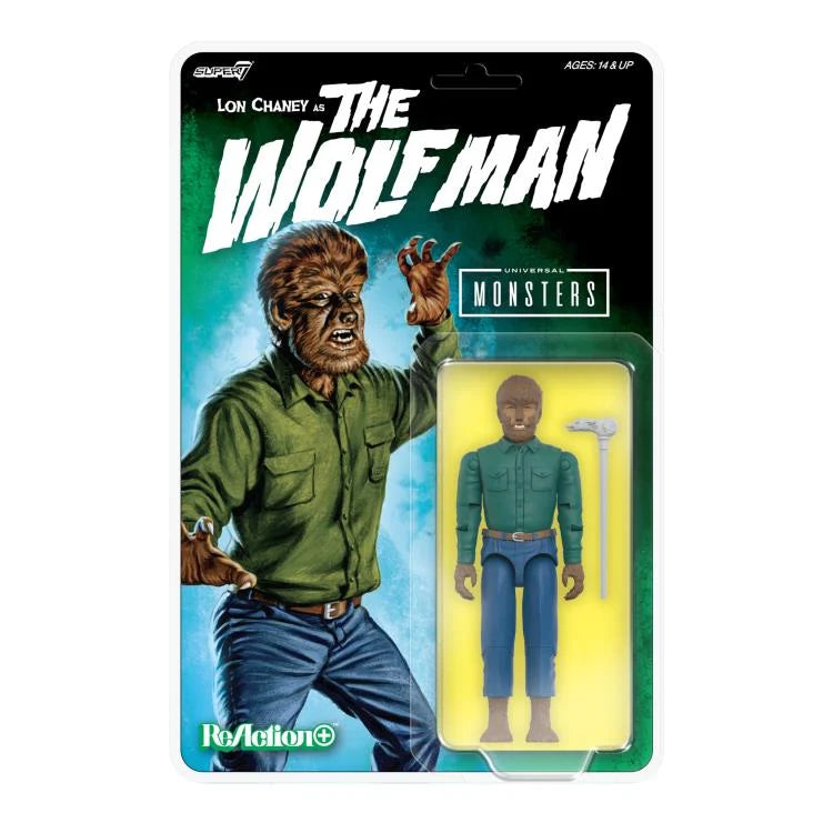 Super7 - Universal Monsters - ReAction+ Wv1 - The Wolf Man – Needless ...