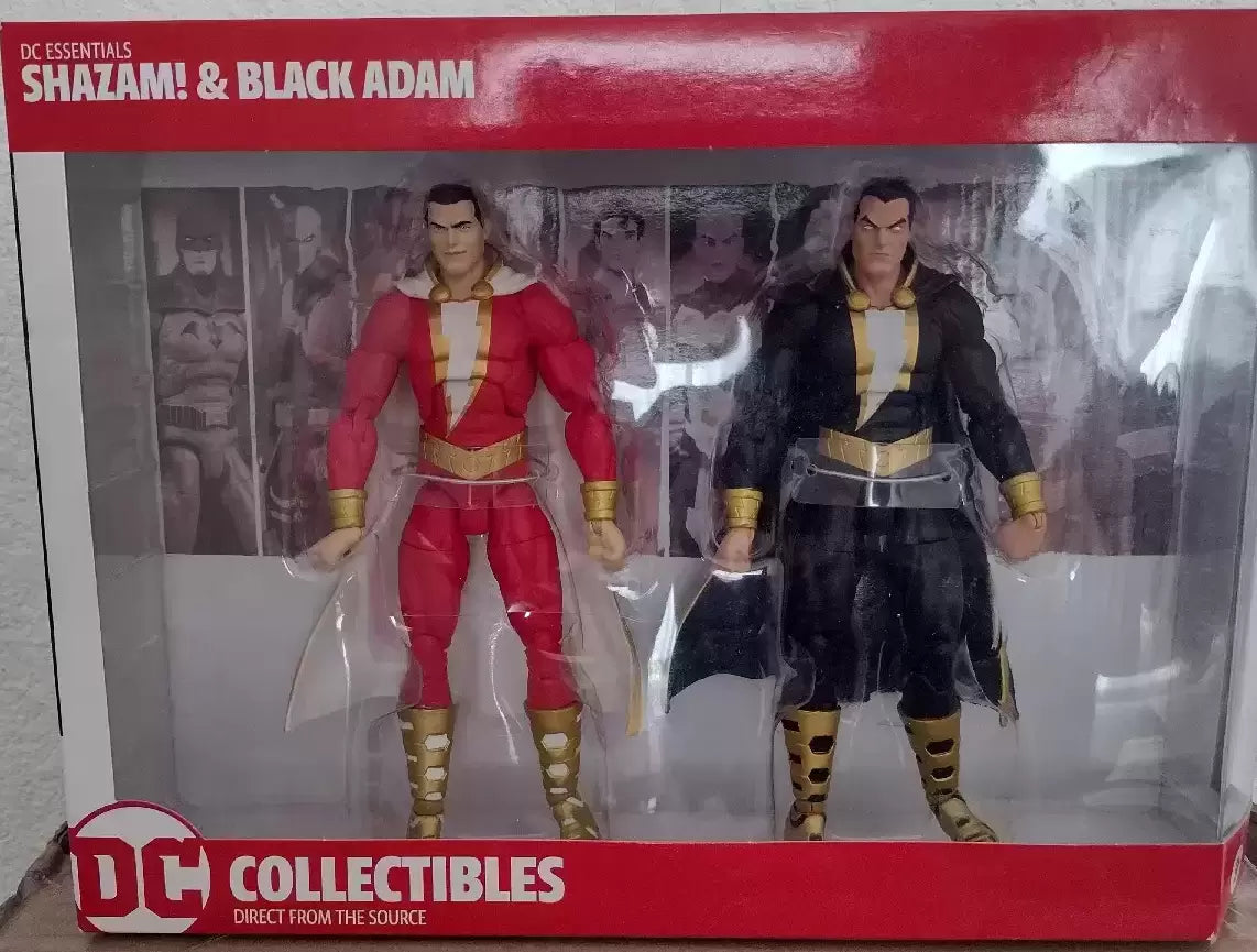 DC Collectibles Essentials Shazam & Black Adam – Needless Toys and ...