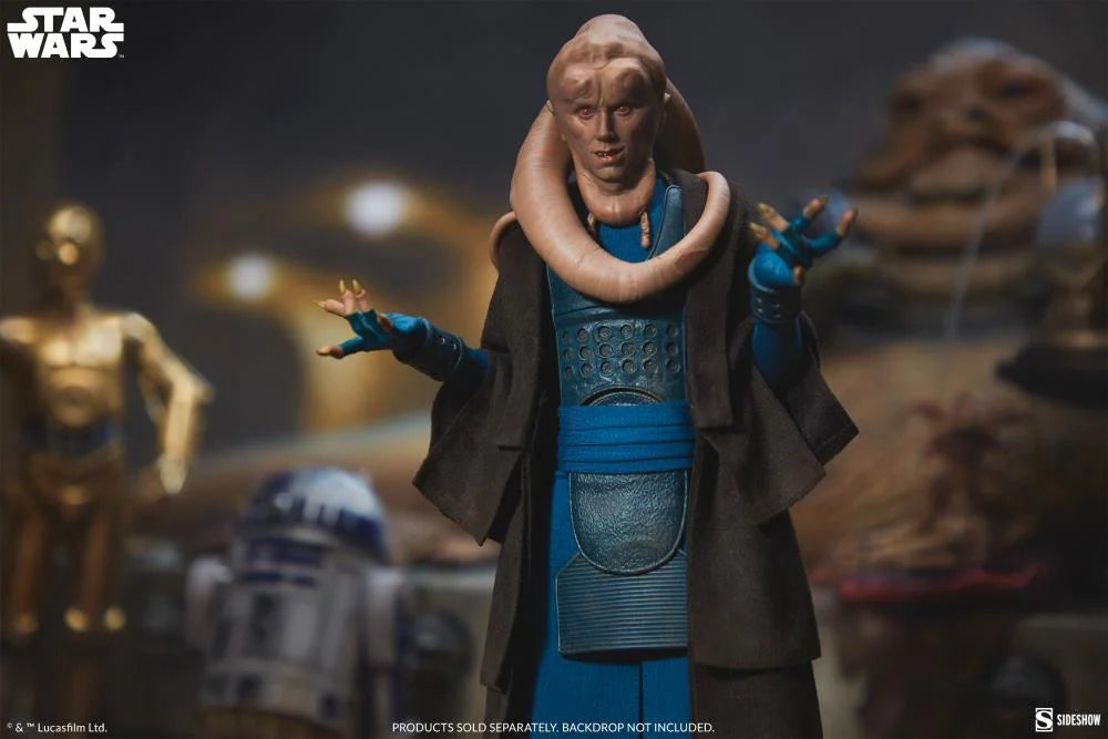 Star Wars: Return of the Jedi Scum & Villainy Bib Fortuna 1/6 Scale Fi ...