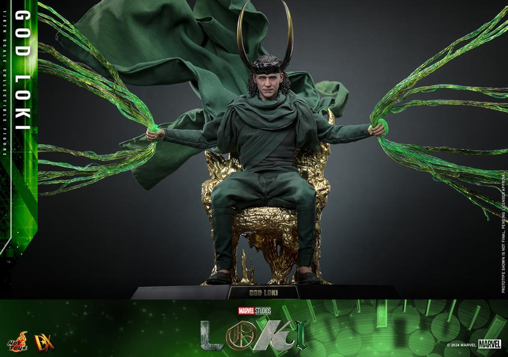 Loki TMS God Loki 1/6th Scale Collectible Figure – Needless Toys and ...